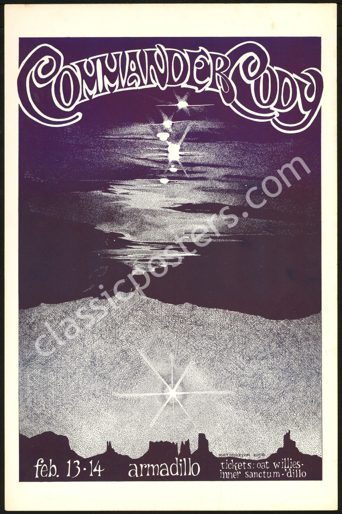 Beautiful Commander Cody Armadillo Poster