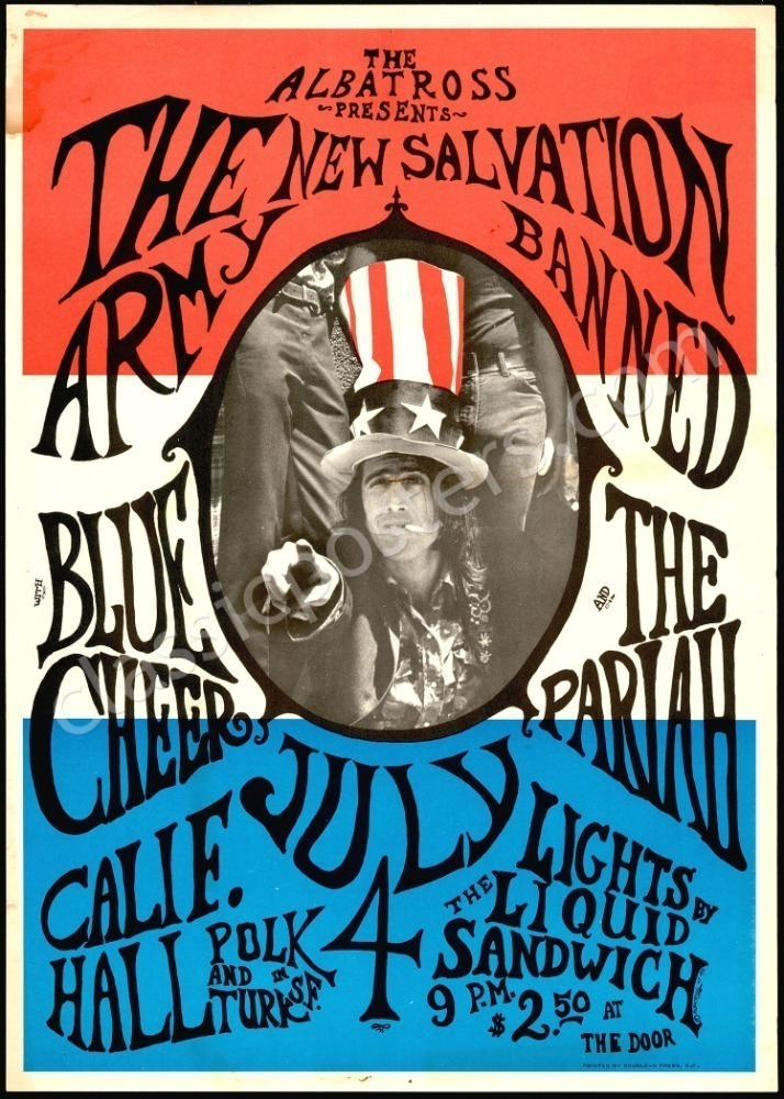 Colorful California Hall Poster