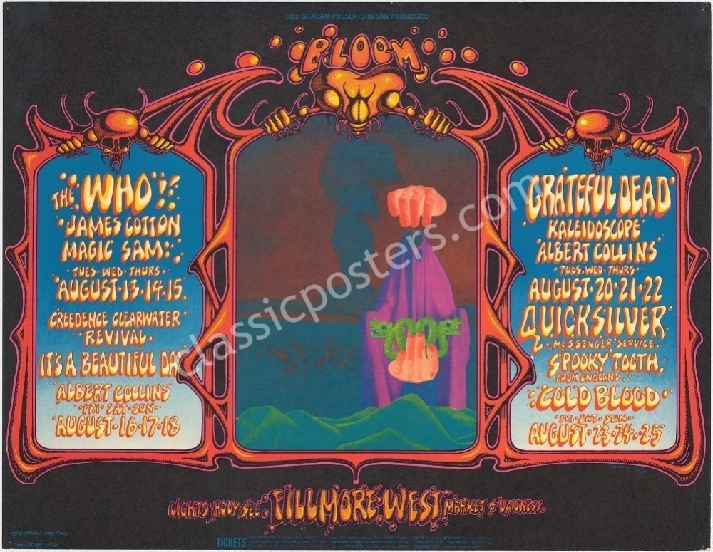 Popular BG-133 The Fillmore Poster